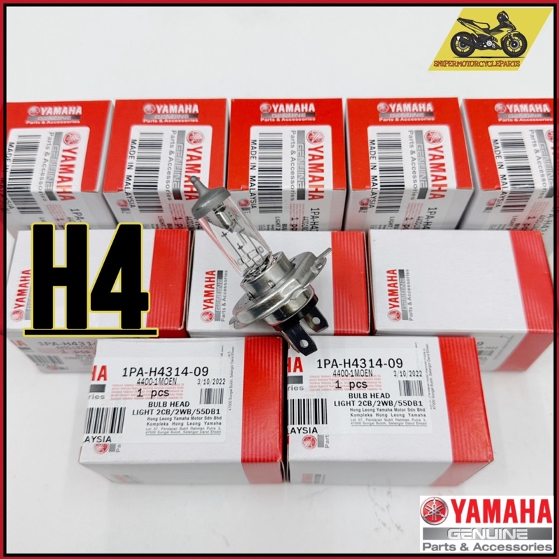 Y15 Y15ZR H4 LC135 V4 FZ150 EGO AVANTIZ SRL115-FI HEADLIGHT BULB 1PA-H4314-09 LAMPU MENTOL DEPAN ...