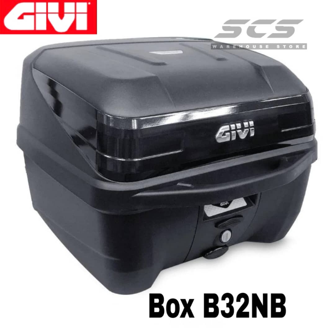 Monorack Givi SYM Bonus110 100% Original Givi Heavyduty Advance Rack with ABS Boxes 32Litre 32L ...