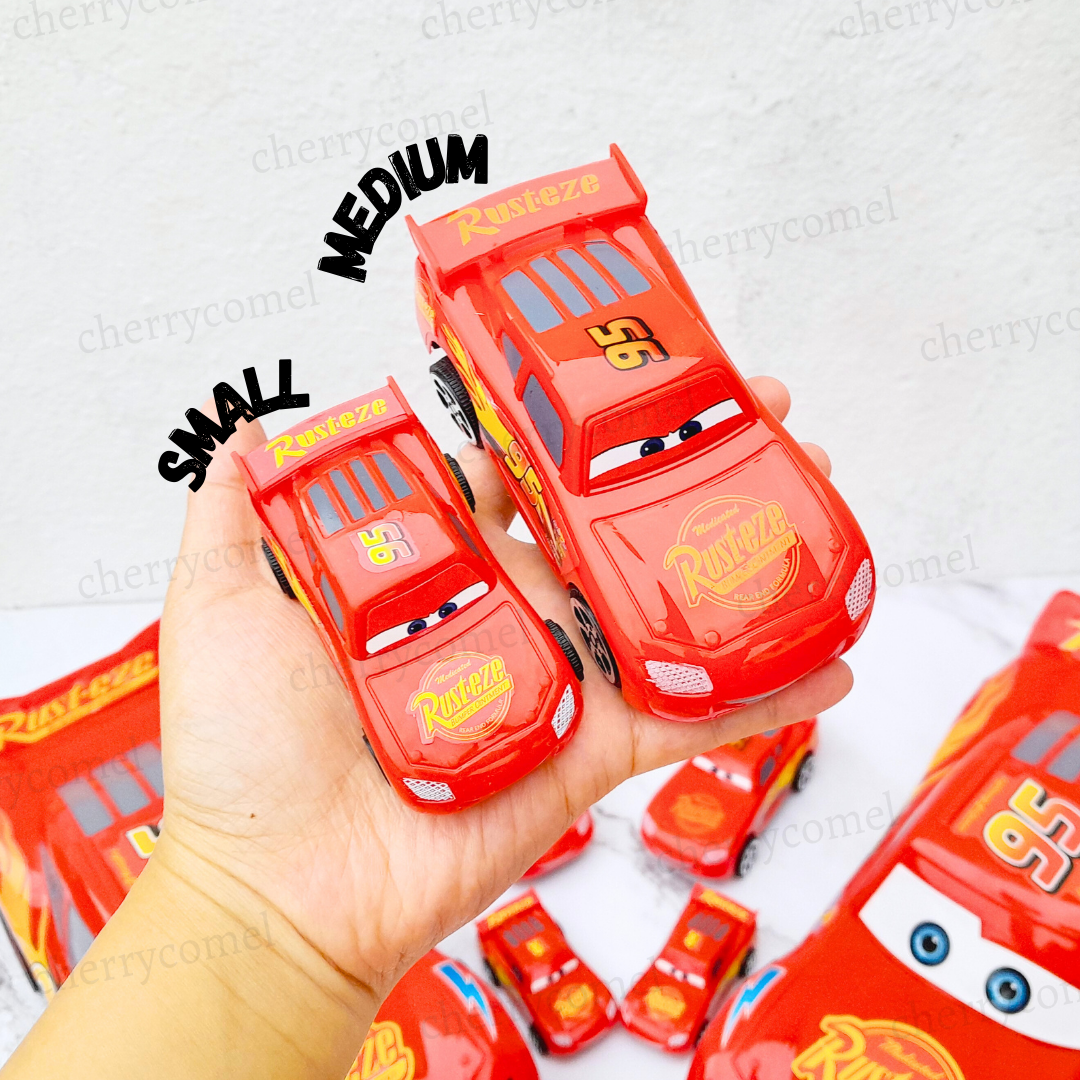 Small Medium Large Car Toy Cars Rusteze Lightning McQueen Mainan Kereta ...