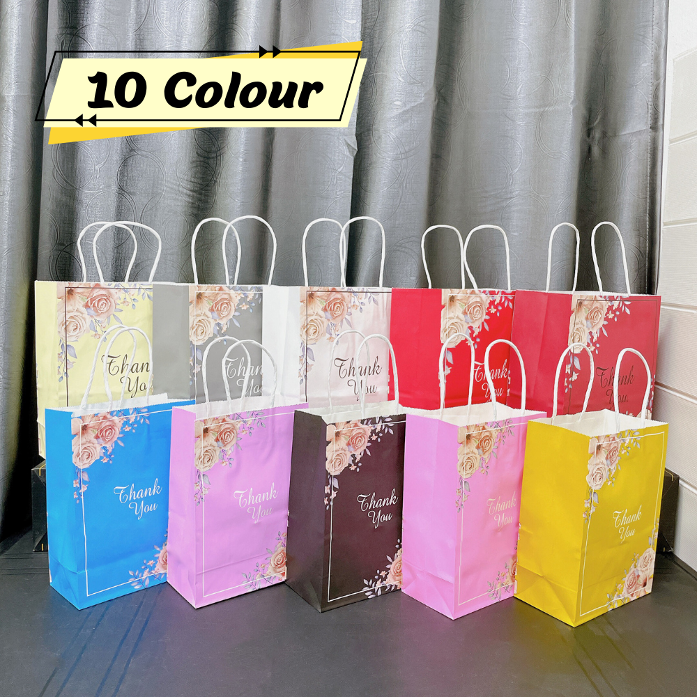 10PCS Paper Bag Doorgift/Paper Bag Goodies/ Doorgift/Wedding Doorgift ...