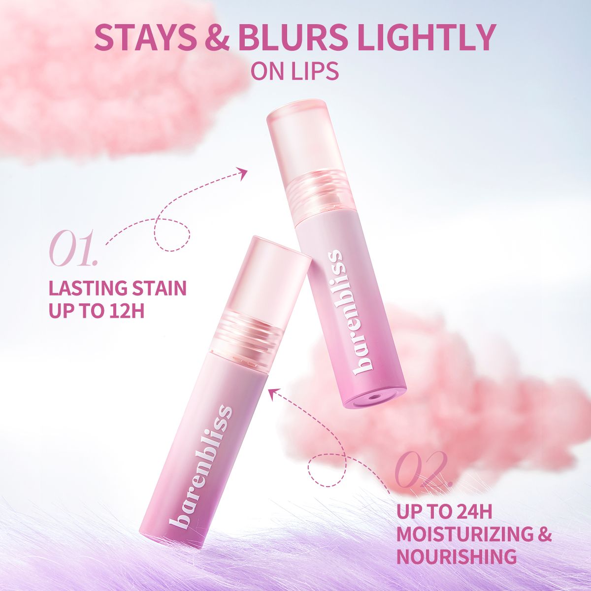 BNB Barenbliss Cherry Makes Cheerful Velvet Matte Lip Cream (2.5g) Ceri ...