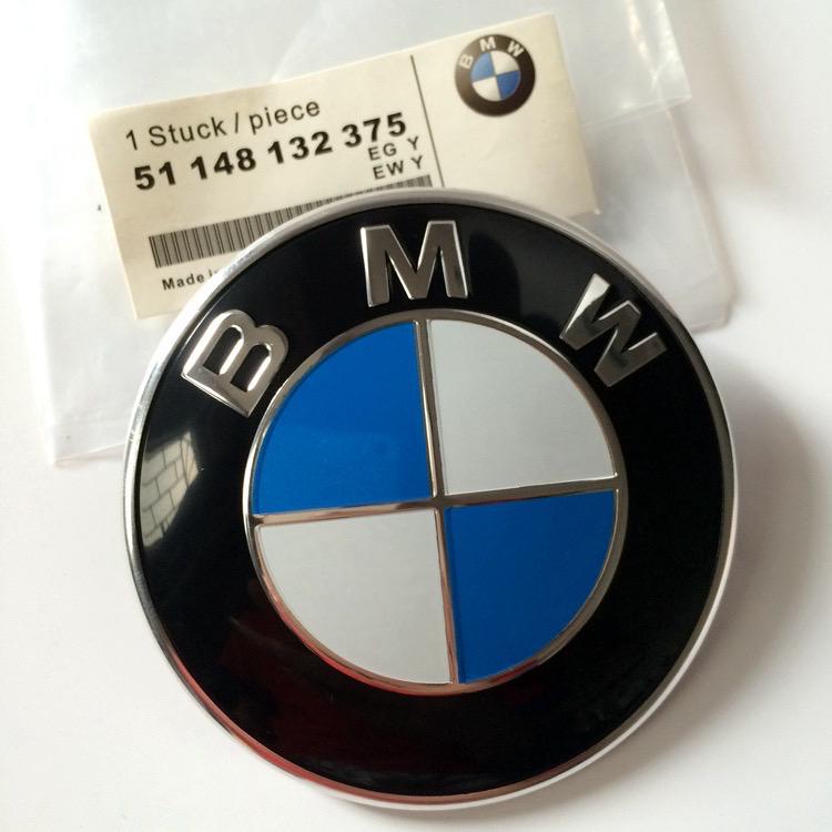 [Ready Stock]74mm 82mm White Blue Emblem Badge BONNET Hood Front Rear Trunk Logo fits for BMW ...