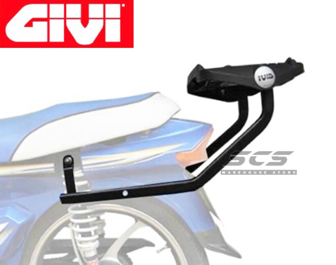 Monorack Givi HONDA EX5 100% Original Givi Heavyduty Advance Rack with ABS Boxes 32Litre Box ...