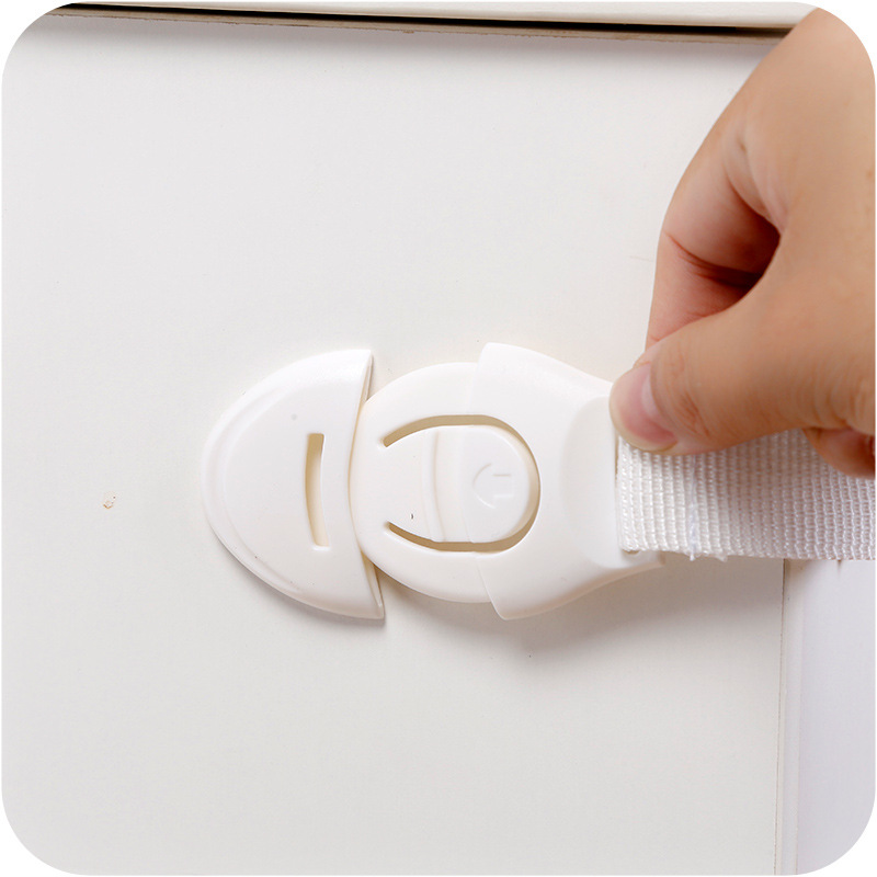 Drawer Door Cabinet Lock Plastic Protection Child Safety Cabinet Lock ...