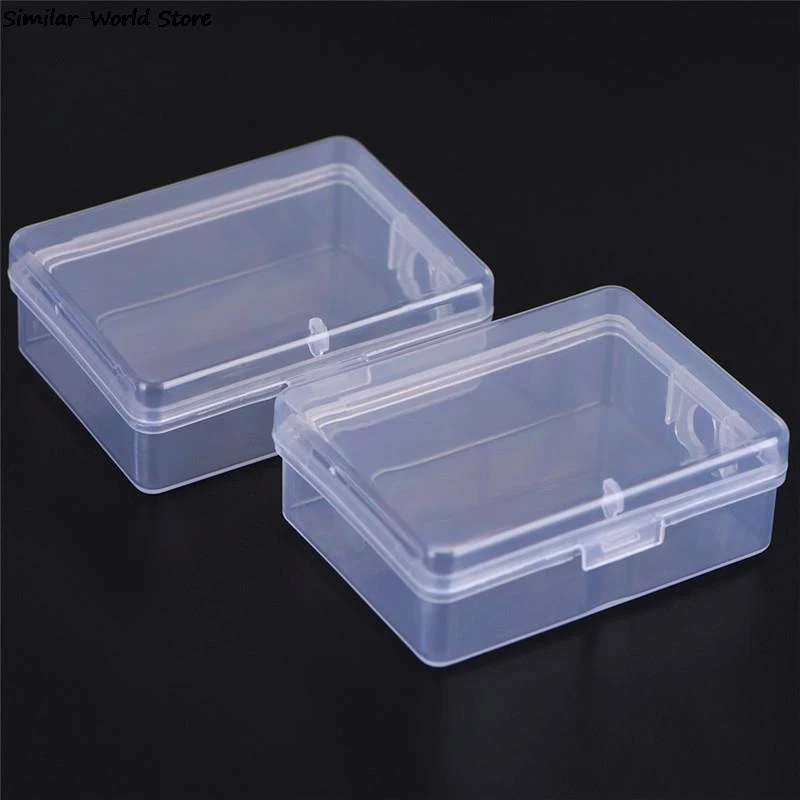Mini Boxes Clear Plastic Jewelry Storage Case Container Box For ...