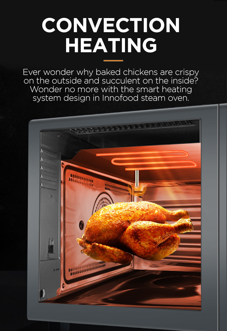 Innofood Digital Steam Oven With Convection Fan KT-CM42S2 (42L ...