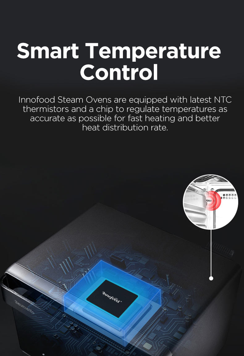 Innofood Digital Steam Oven With Convection Fan KT-CM42S2 (42L ...