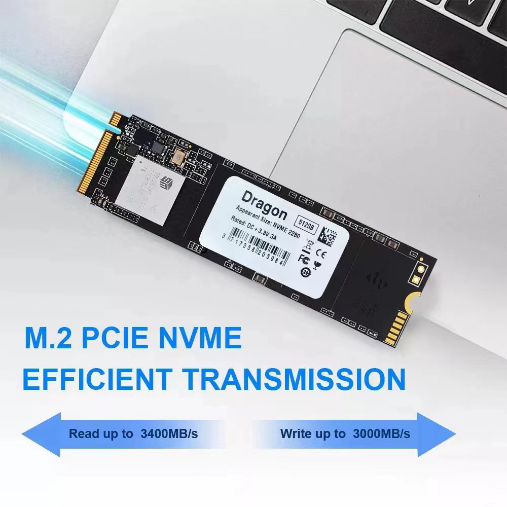 Dragon NVMe M.2 2280 PCIe 3x4 SSD 128GB/256GB/512GB/1TB/2TB for Laptop ...