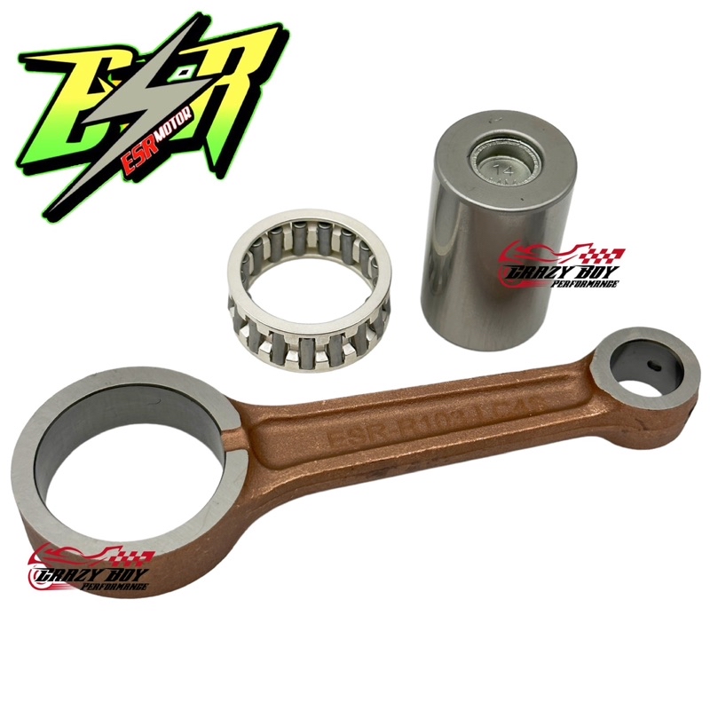 ESR 100% ORIGINAL CONNECTING ROD Y15ZR Y15 LC135 4S LC135 5S 102MM ...