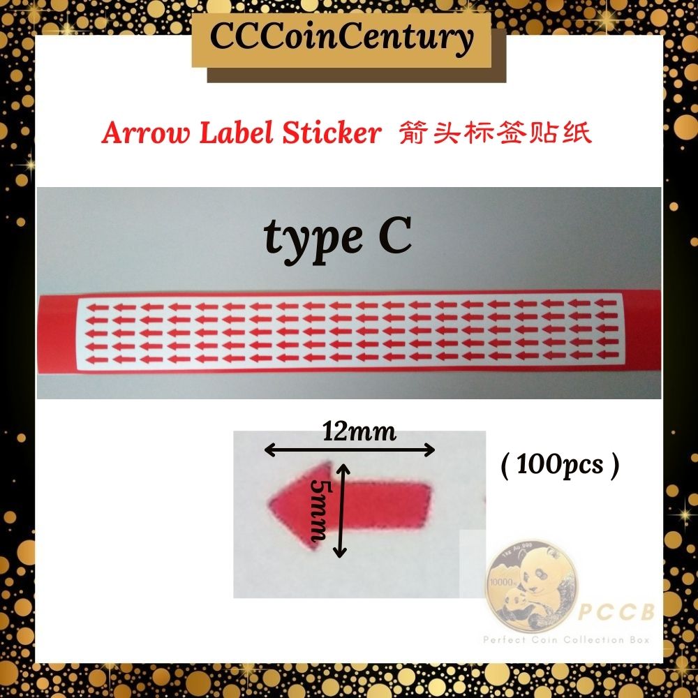 【READY STOCK KL】Arrow Label Sticker * 箭头标签贴纸 | Shopee Malaysia