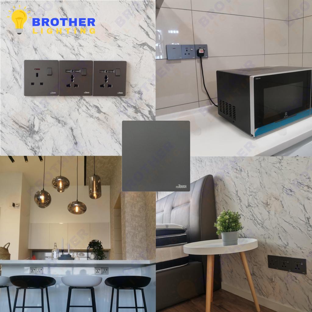 [SIRIM] Grey imitos BR Series / Retouch Ultra Rimless Switch Suis ...