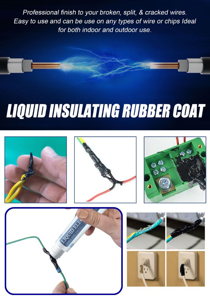 Liquid Tape Wire Tape Repair Rubber Electrical Wire Fast Dry Liquid ...