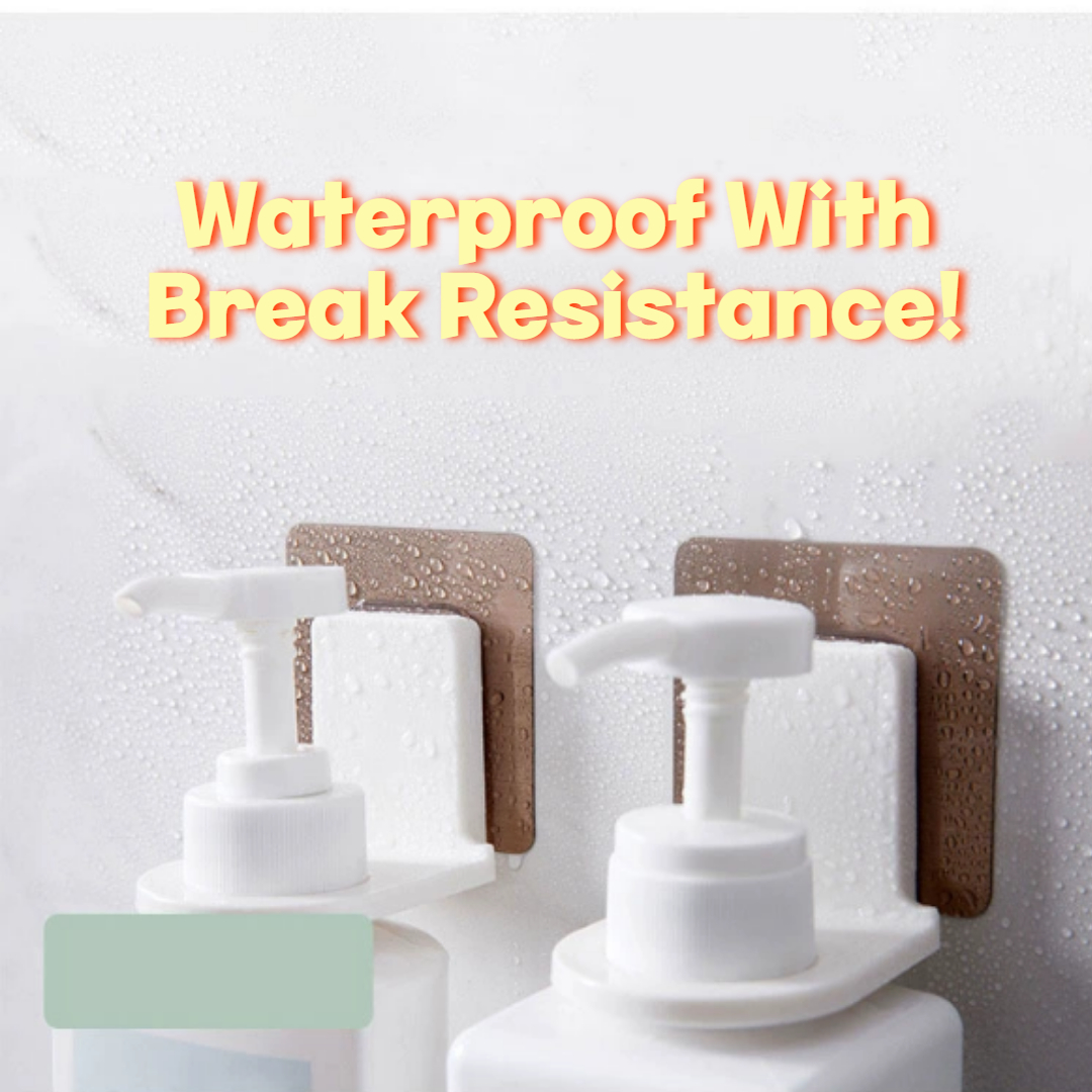 🔥𝑯𝑬𝑨𝑽𝒀 𝑫𝑼𝑻𝒀🔥1Piece Bathroom Shampoo Shower Gel Wall Hook Storage ...