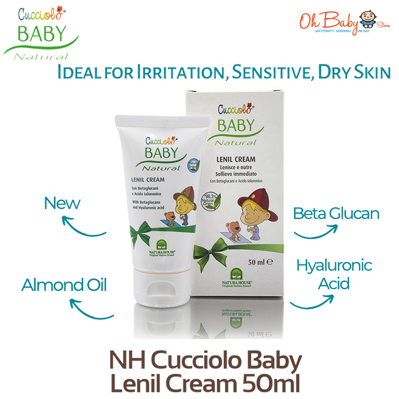 Cucciolo Baby Natural Lenil Cream (50ml) | Shopee Malaysia