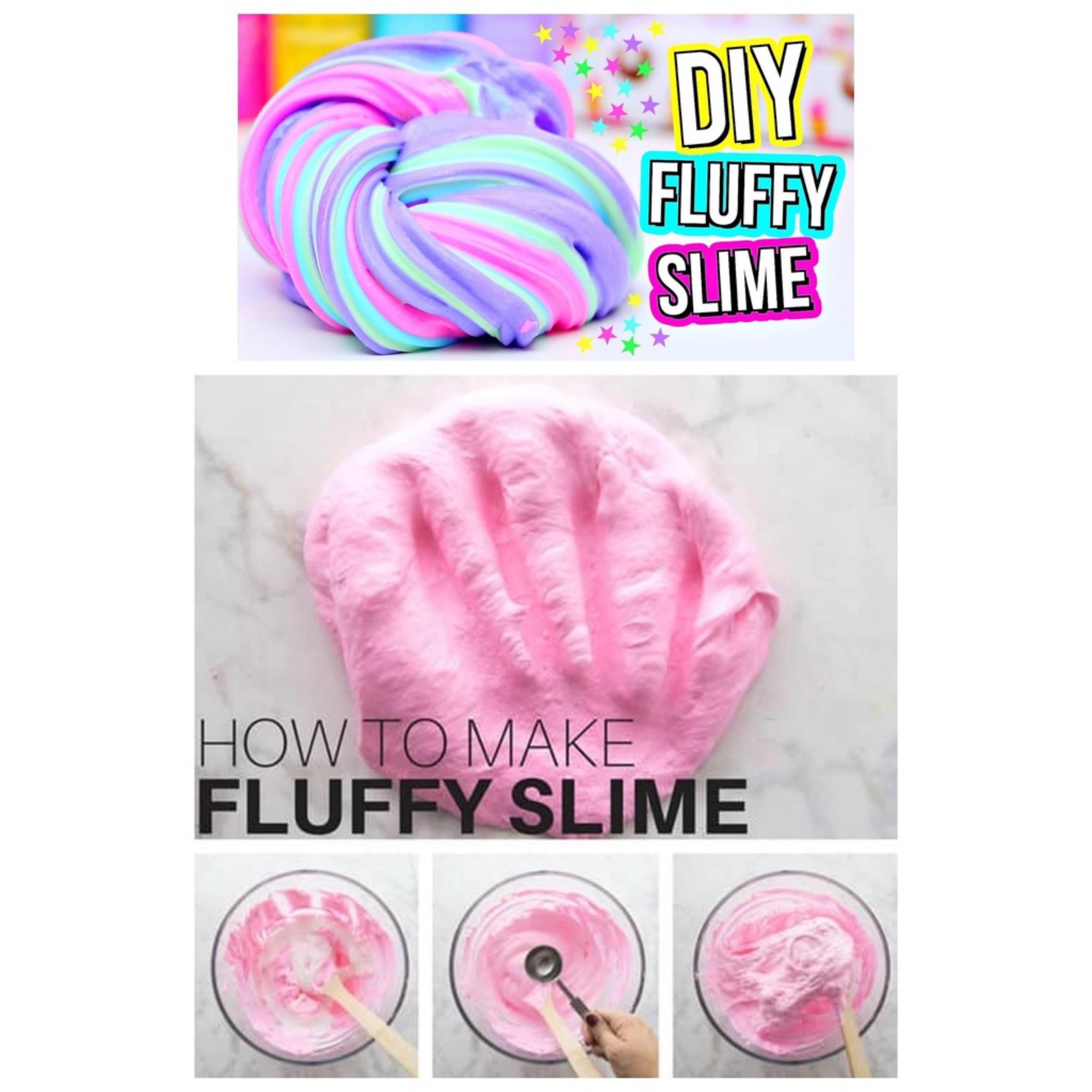 SLIME SHAVING FOAM INGREDIENT FOR DIY MAKING FLUFFY AND FOAMY SLIME ...