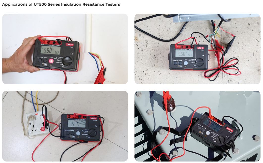 (1000V) Uni-Trend UT501a Insulation Resistance Tester l Fast Delivery ...