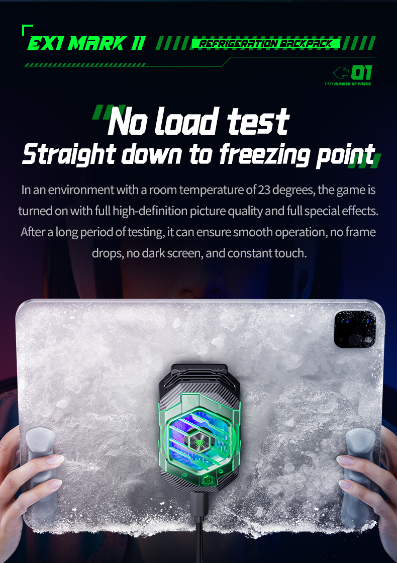 Plextone EX1 Mark II Portable Tablet Tab Pad Universal Cooler Cooling ...