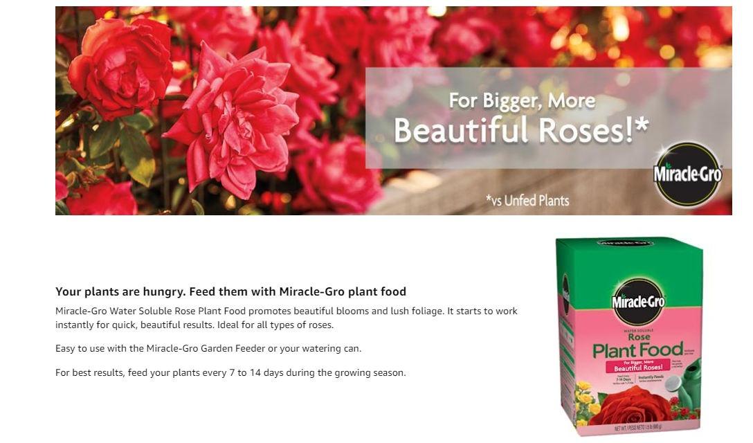 USA Miracle Gro Water Soluble Flower Food All PurposeOrchid Food Plant ...