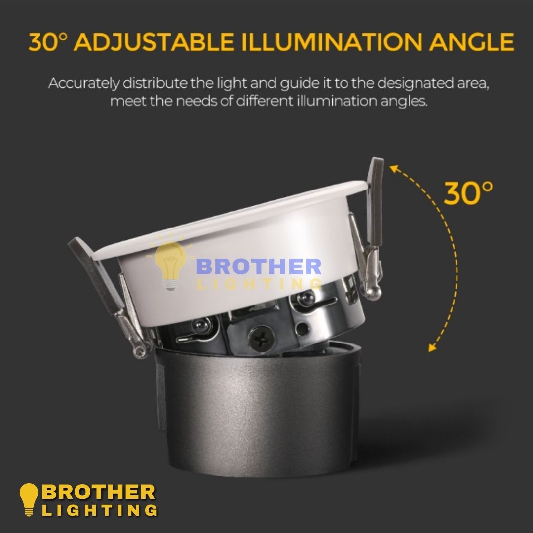 [Anti Glare] 12W/18W LED Eye ball Recessed Spotlight LED Eyeball COB ...