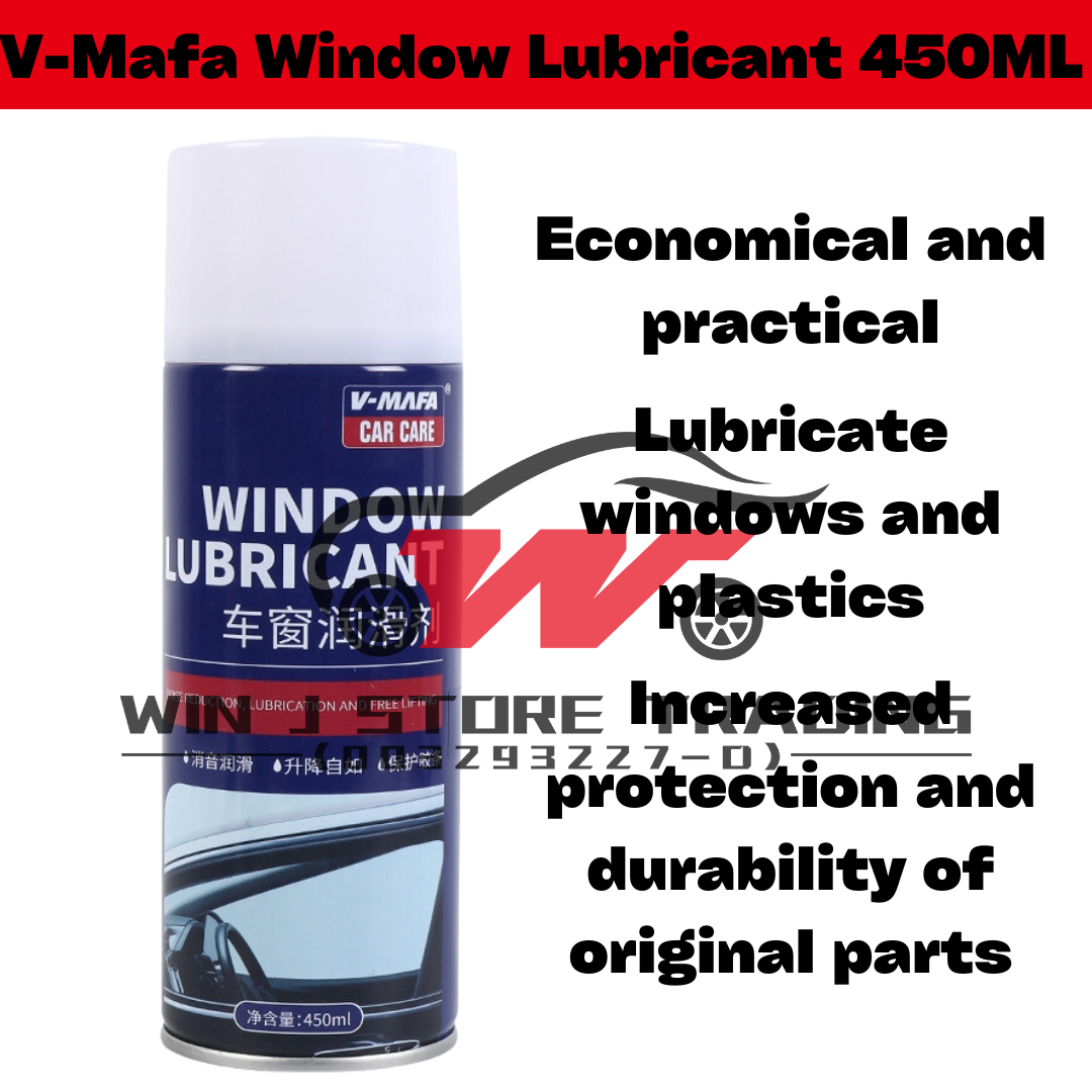 🔥V-MAFA Car Care🔥450ML Window Lubricant Power Window Lubricant Oil ...