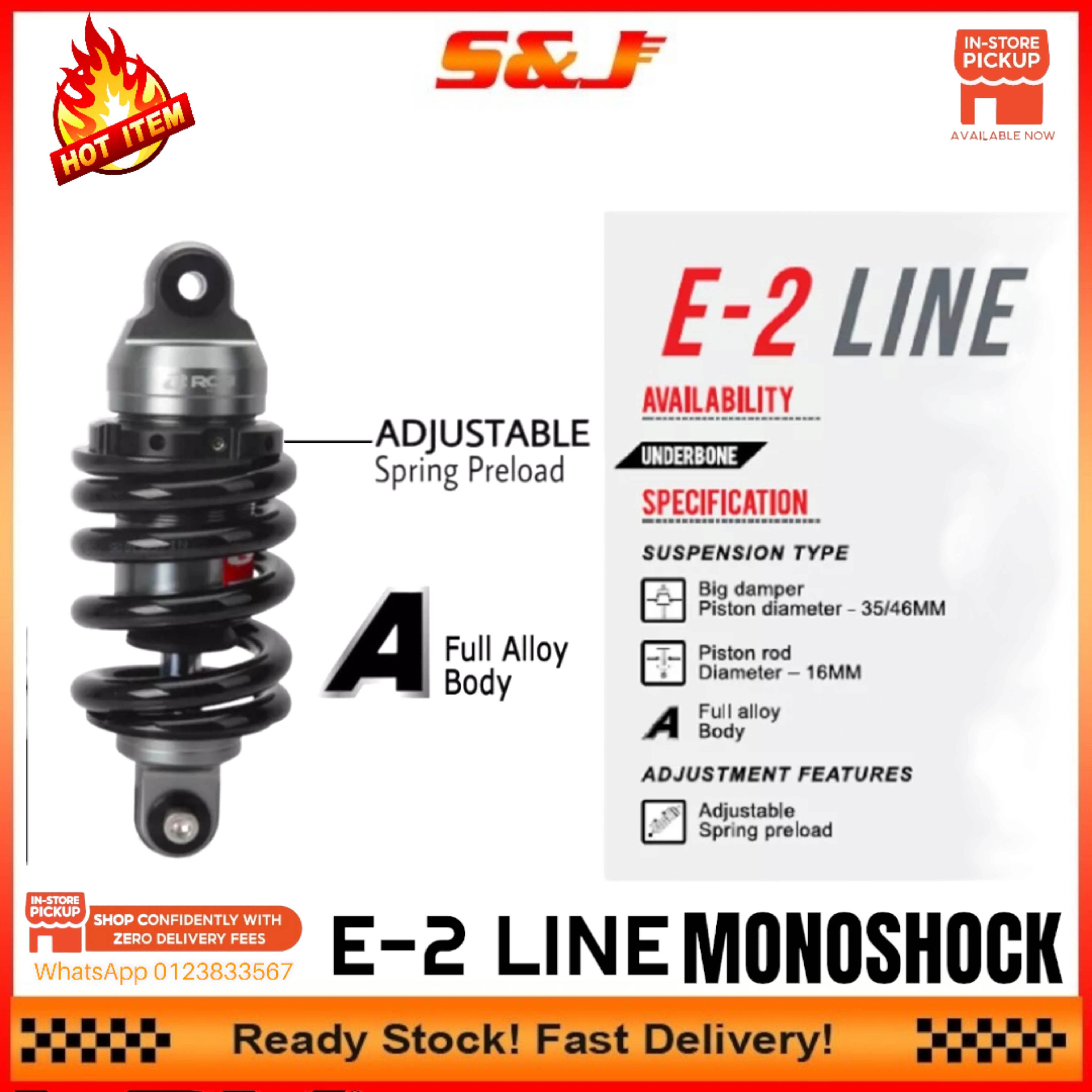 RCB E2 LINE Y15ZR Y16ZR Y15 Y16 LC5S LC135 V1-V8 MONO SHOCK MONOSHOCK ...