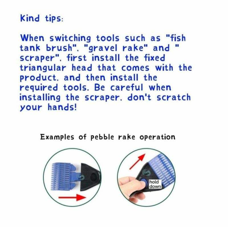 【Must Get】Aquarium Fish Tank Cleaning Set 5 In 1 Tool Retractable Fish ...