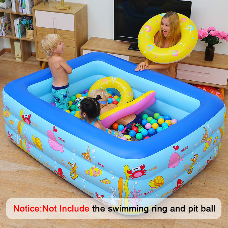 1.2/2.1M Inflatable Pool Baby Swimming Pool Piscina Portable Outdoor ...