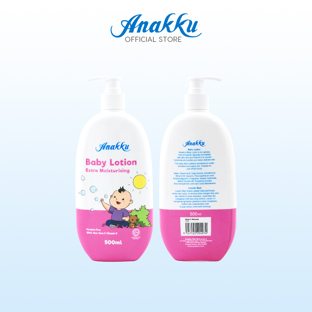 [Exclusive Combo] Anakku Newborn Baby Skincare Bundle Packs Baby Talcum ...