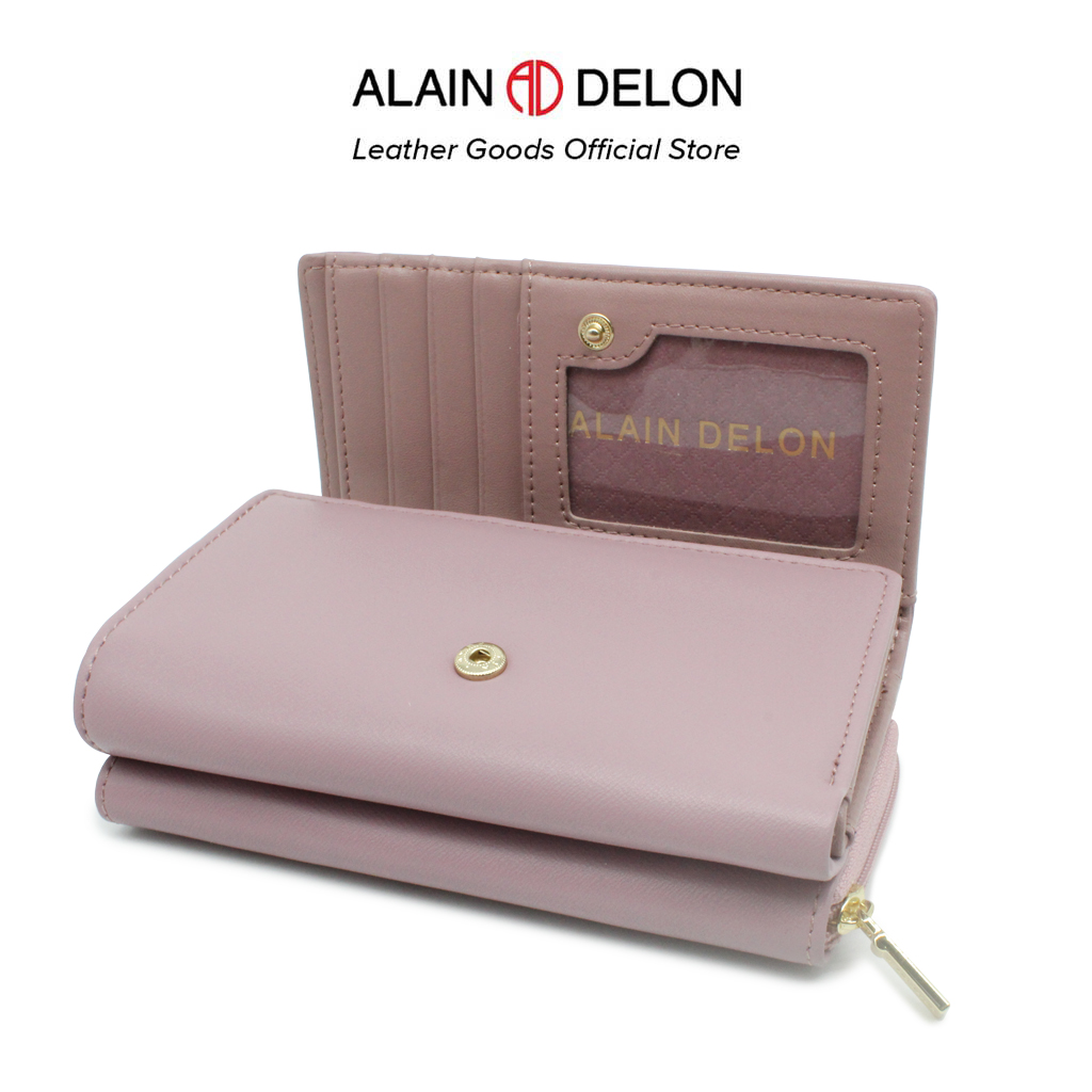 ALAIN DELON LADIES TRIFOLD WALLET - ASP0514PN3MG3 | Shopee Malaysia