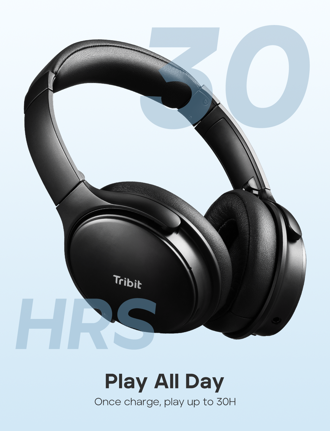 Tribit QuietPlus 71 Tribit - ANC Bluetooth Headphones 30 Hours Play ...