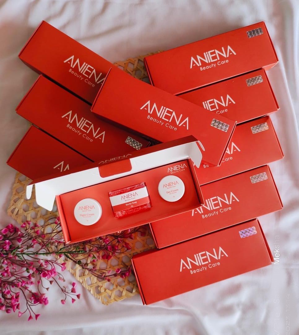ANIENA BEAUTY SET 3 IN 1 & SERUM - MALAM ( NIGHT CREAM ) SIANG ( DAY ...