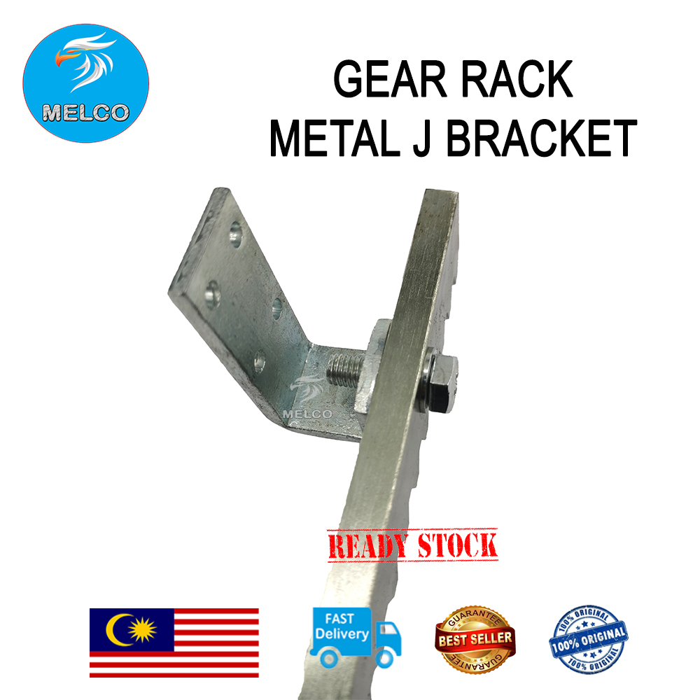 Autogate J Bracket Gear Rack Holder ( Screw Type no need Welding Gear ...