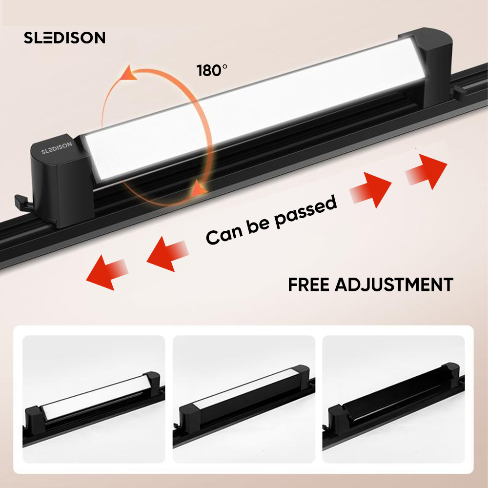 【NEW】For Normal Track Rail SL EDISON LED Linear Track Light LED 20W ...