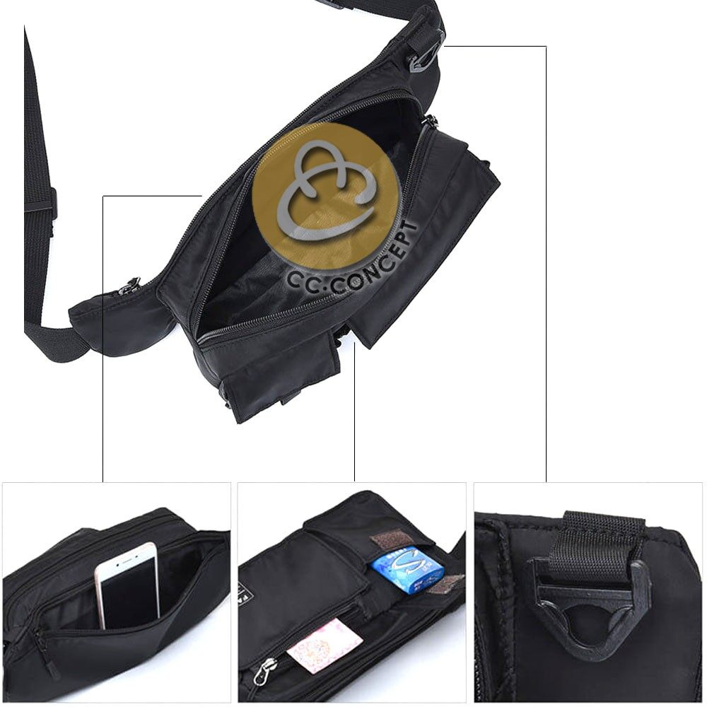 Watortle Bag - CC CONCEPT Waist Bag Men Crossbody Waterproof Sling ...