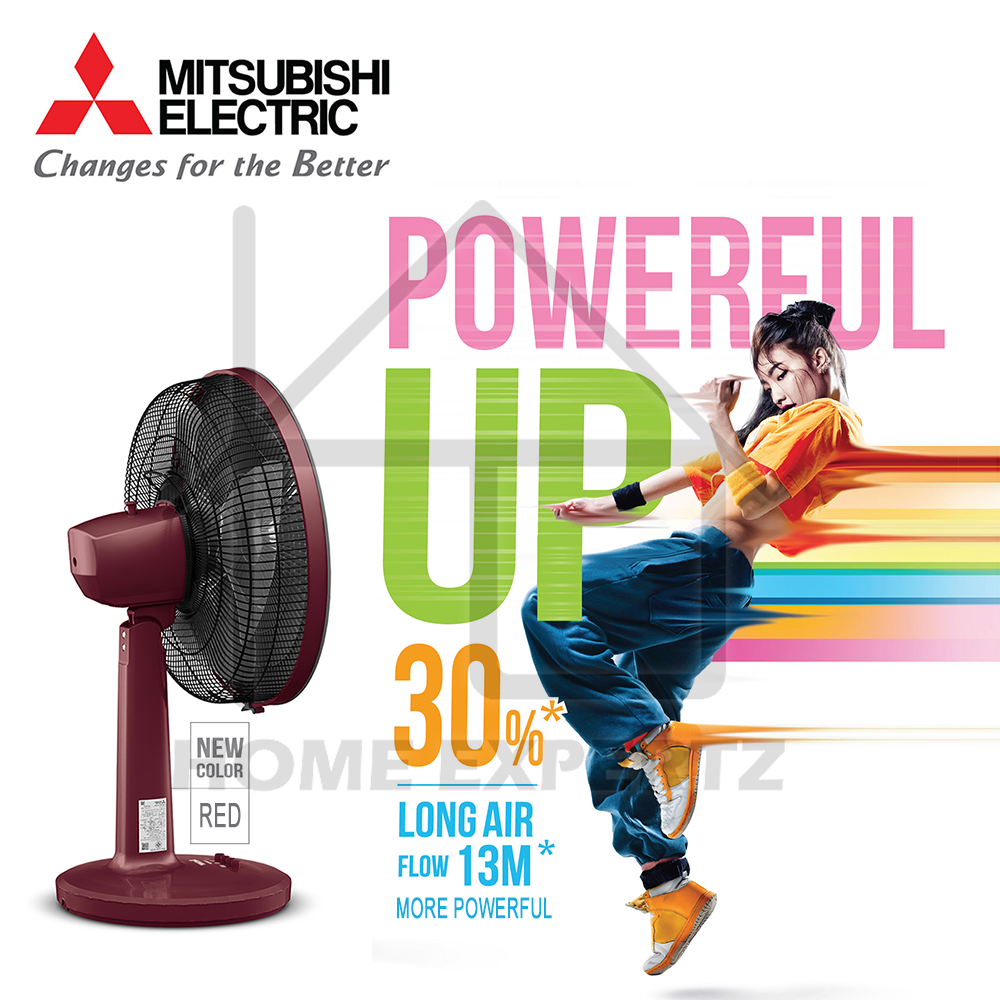 【BUBBLE WRAP】MITSUBISHI 16" TABLE FAN DESK FAN (D16A-GB) | Shopee Malaysia