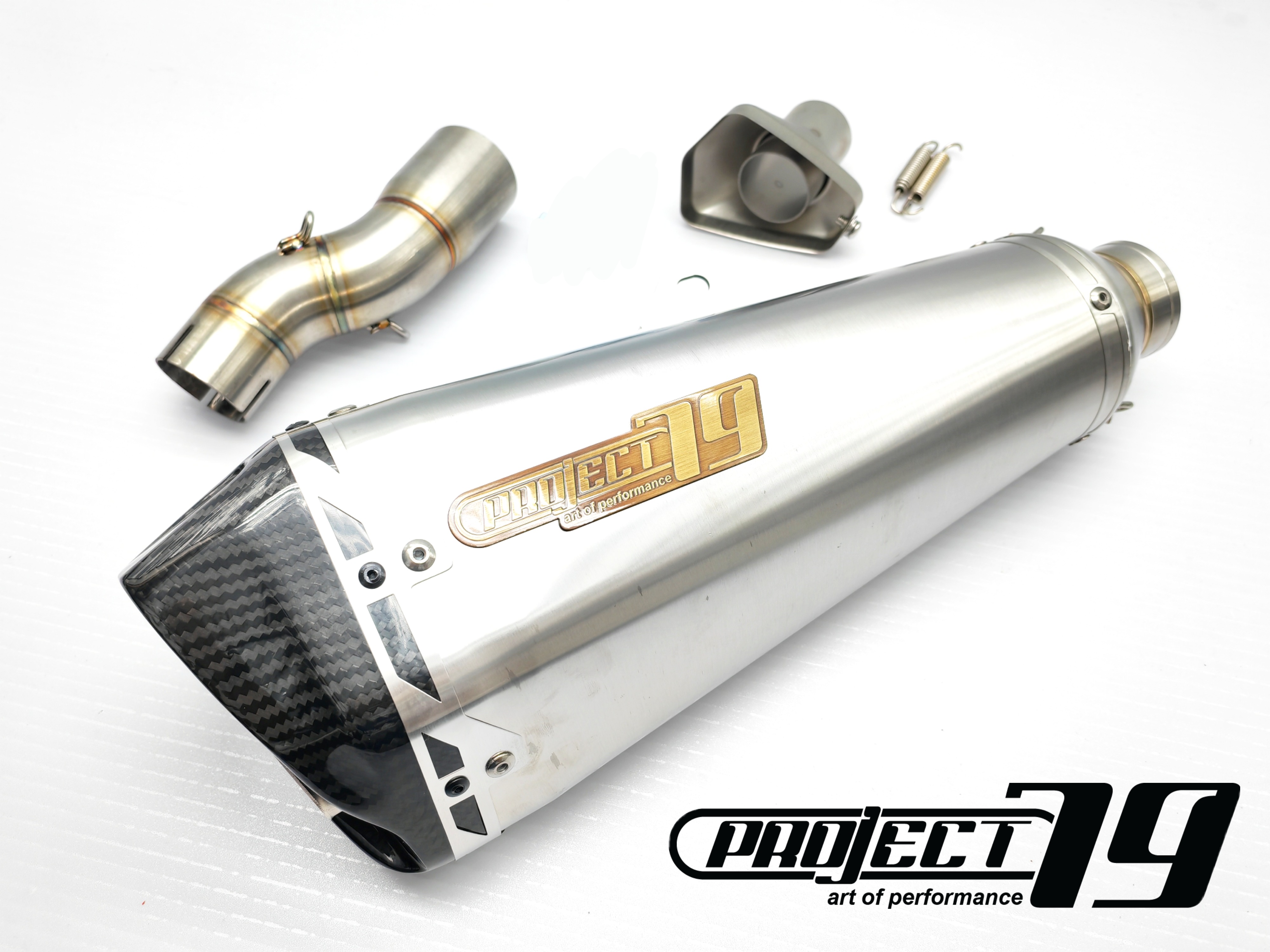 Project79 CFMoto 450SR Exhaust Stainless Steel Ekzos Full System Tabung ...