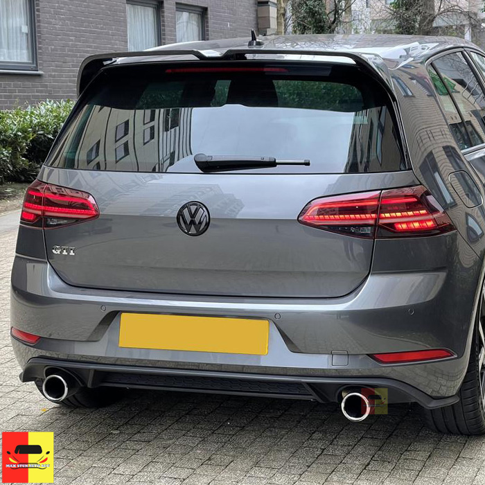 VOLKSWAGEN GOLF MK7.5 GTI REAR DIFFUSER GOLF R GOLF R LINE R-LINE RLINE ...