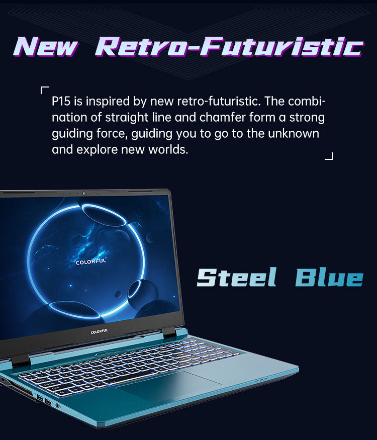 COLORFUL EVOL P15-23 GAMING LAPTOP( I5-12450H 16GDR5 / 512SSD / RTX4050 ...