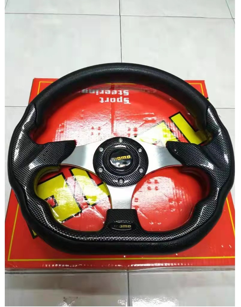 MOMO D type Steering Wheel 12.5inch 320mm Carbon Fiber Steering Wheel ...