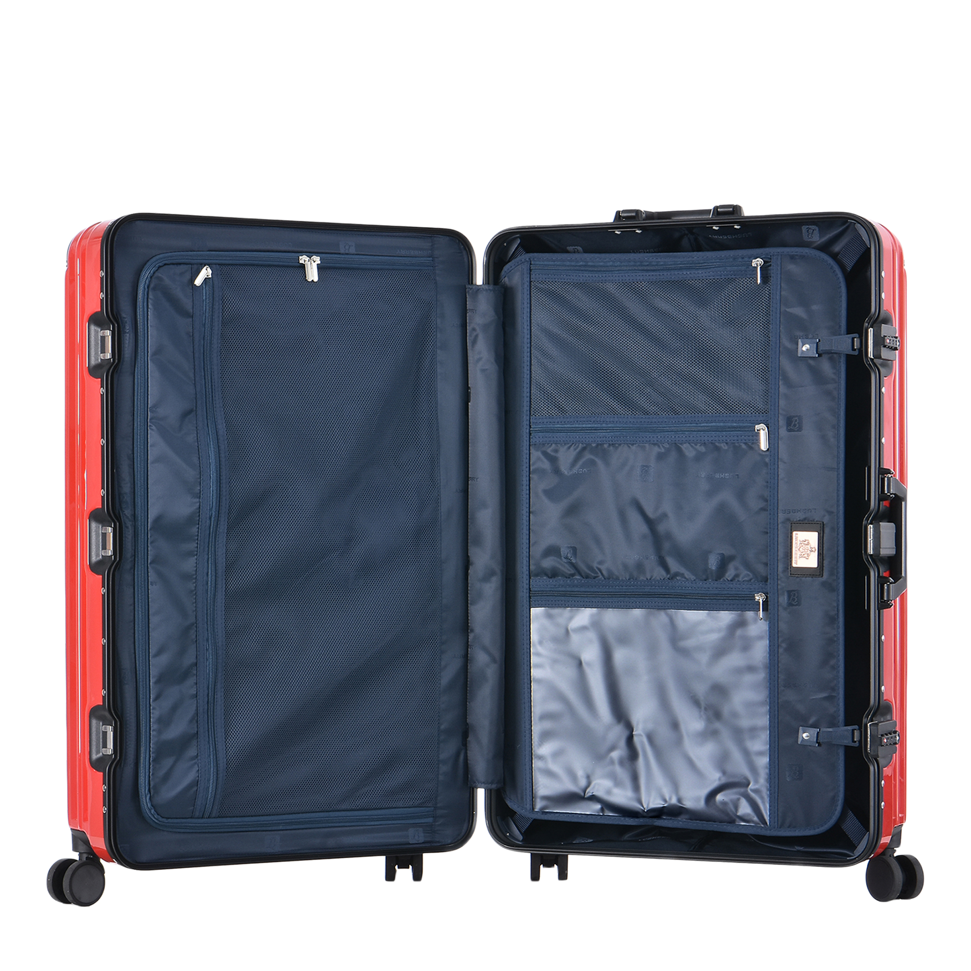 Lushberry Baker 2 (26 inch) Polycarbonate Aluminium Frame Clipper ...