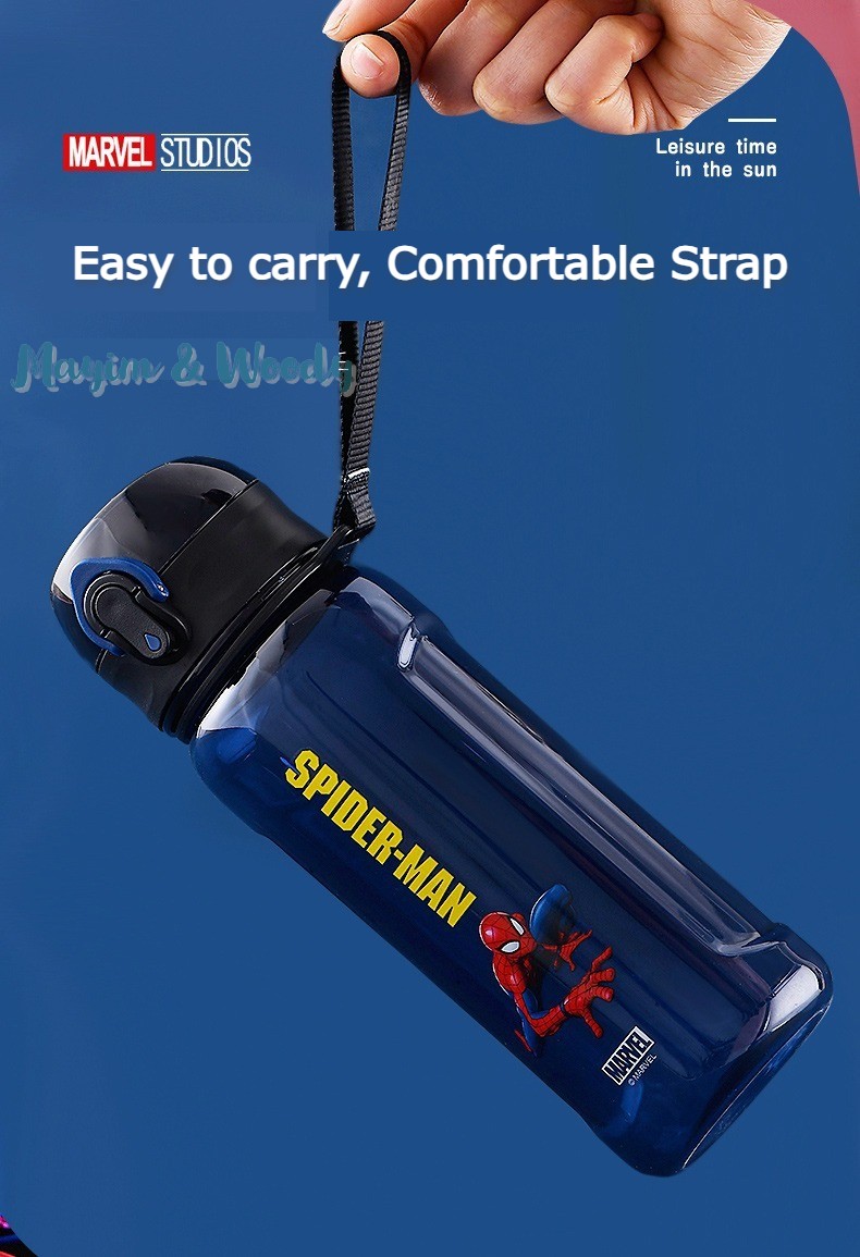 Disney Marvel Series 600ml Kids Direct Drink Water Bottle BPA Free ...