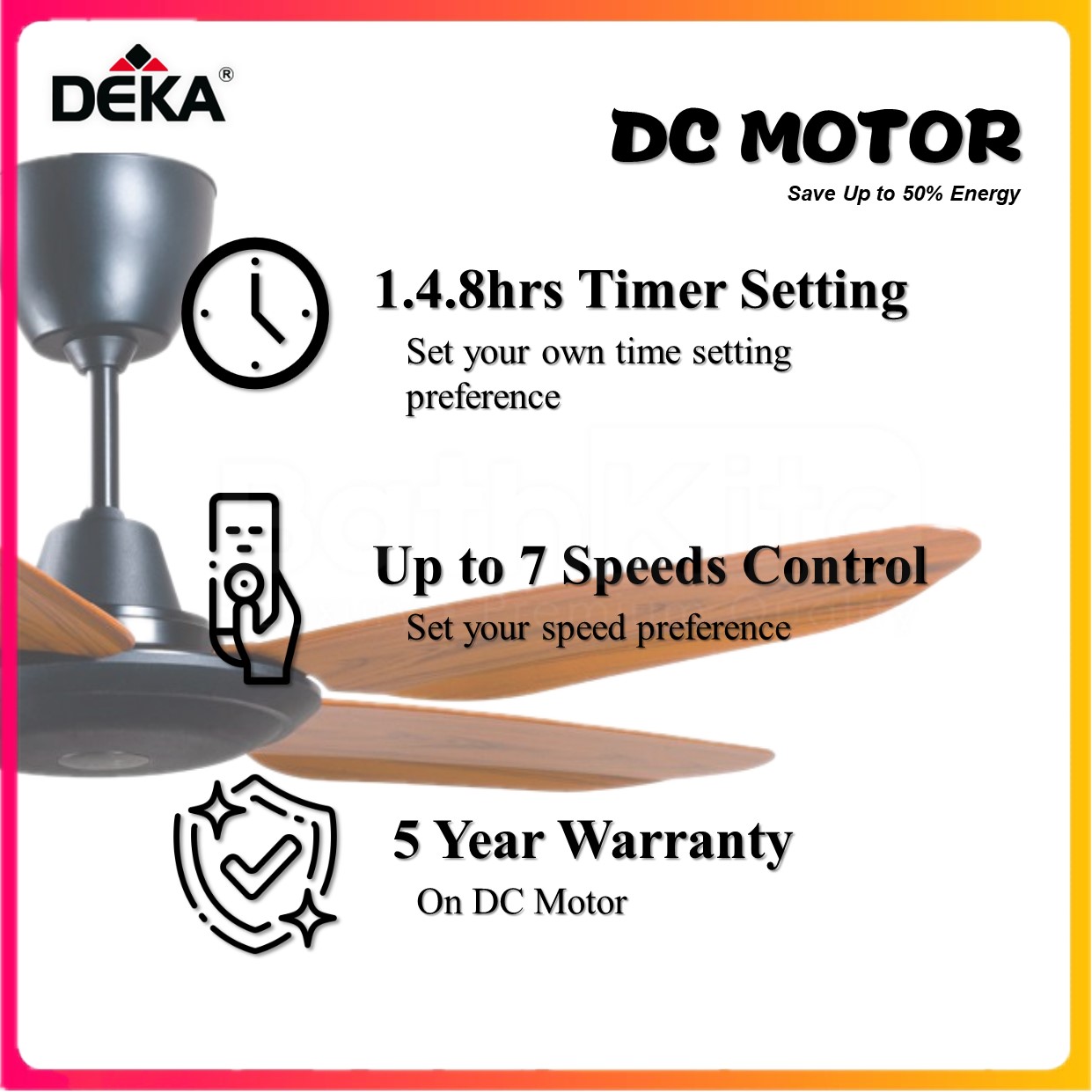[Ready Stock] DEKA+ GEO MAZON CROX DEKA Z Series DS11 LOTUS 5 Ceiling ...