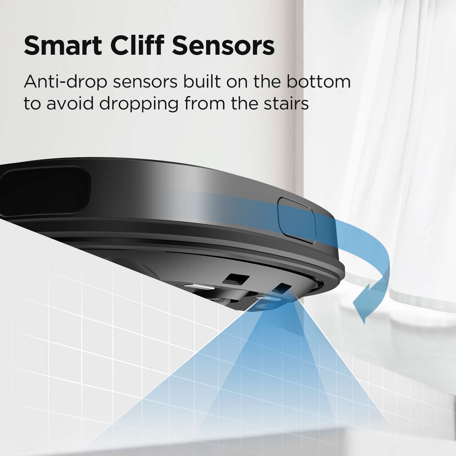 Khind Robotic Vacuum Cleaner Remote Control Black Sweep and Mop ...