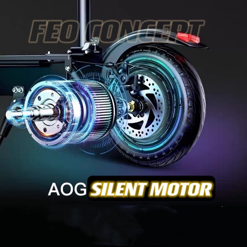 10inch 35km/h Feo S2 Sunra02 Electric Scooter + Seat Light E Scooter ...