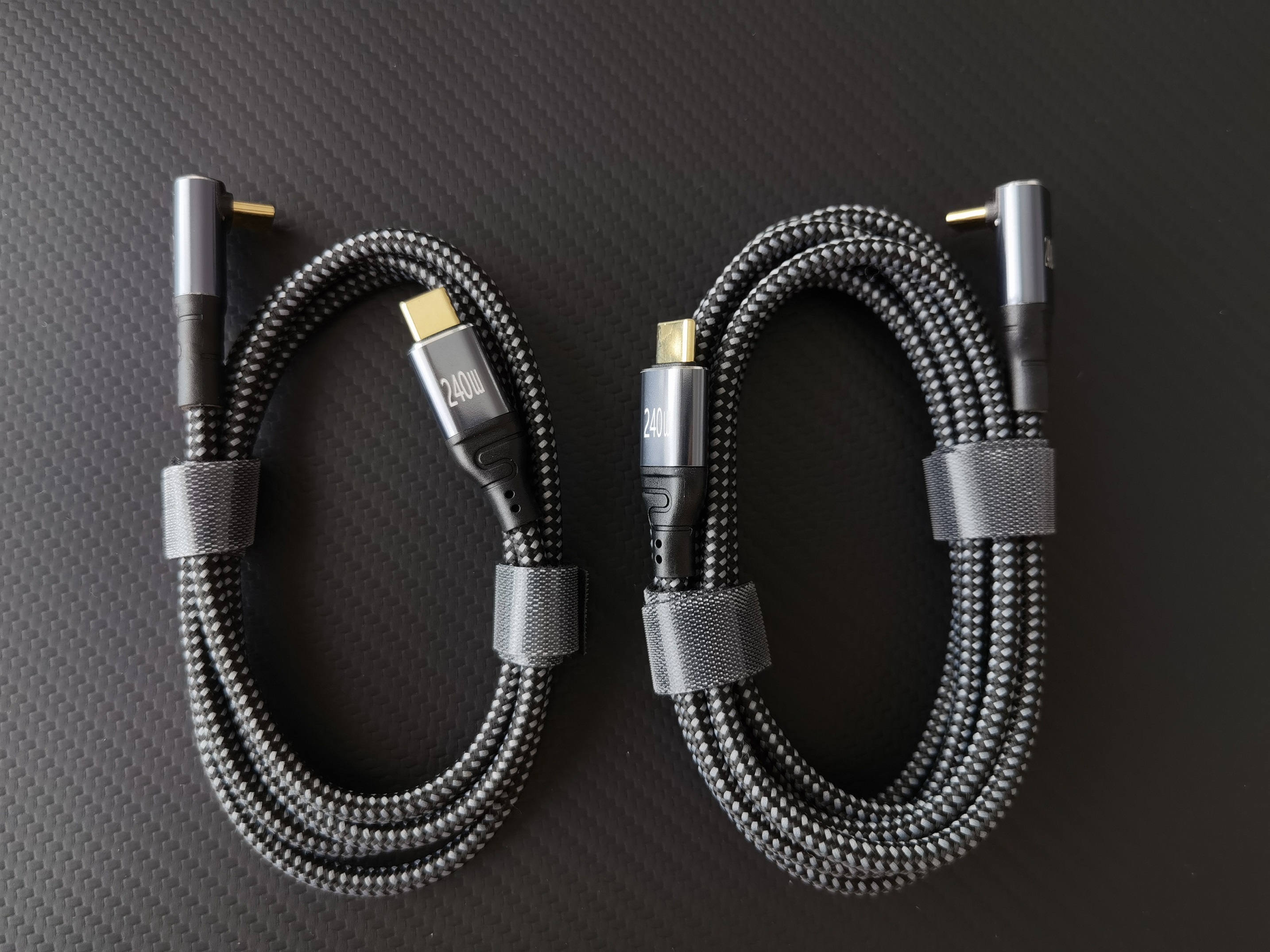 90 Degree Type C to Type C Cable Right Angle Fast Charge Cable L Shape ...