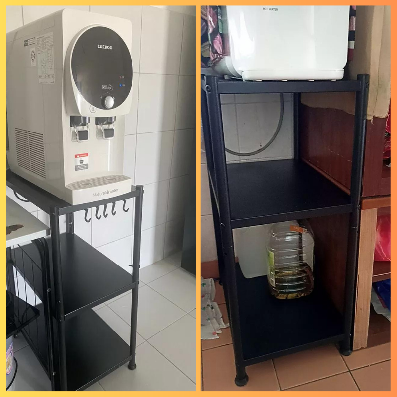 SW Rak Simpanan 3 Lapisan Rak Coway Rak Dapur 3 Layer Foldable Storage ...