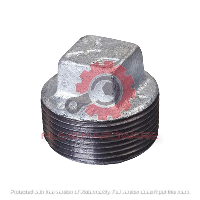 [READY STOCKS] 2" - 4" GI END PLUG/ GALVANISED IRON END PLUG PIPE/ GI ...