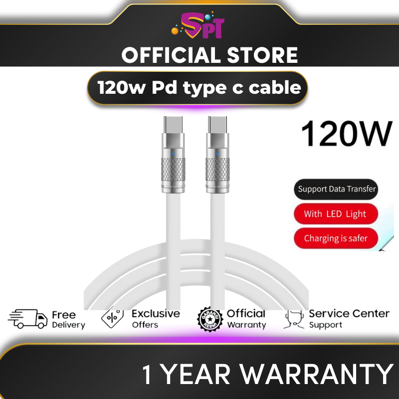 120w 6A Super Fast Charge PD Type C Liquid Silicone Cable Quick Charge ...