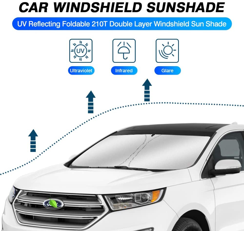 Car Front Windshield Sunshade Perodua Axia New 2023 - 2026 Custom Fit ...