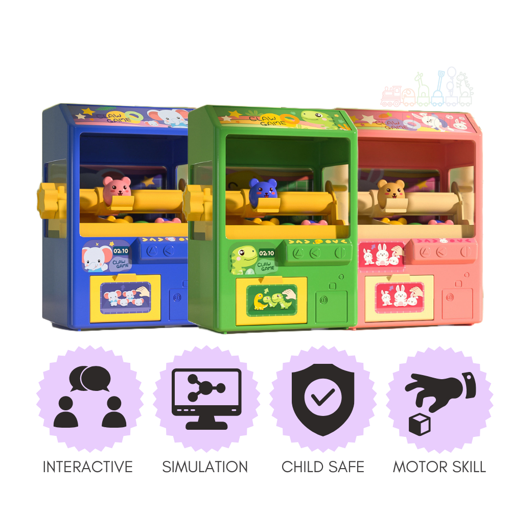 MINI CLAW MACHINE With Sound & Light Mini Vending Machine Toy Mini ...